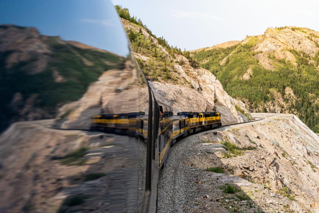 Exploring Alaska by Train: Alaska Railroad and White Pass & Yukon Route ...